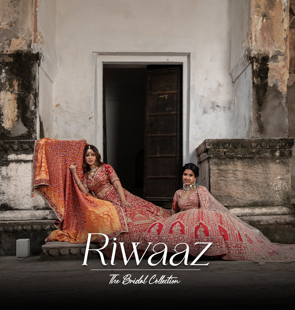 Riwaaz Bridal Collection - Luxurious Bridal Lehengas & Wedding Gowns