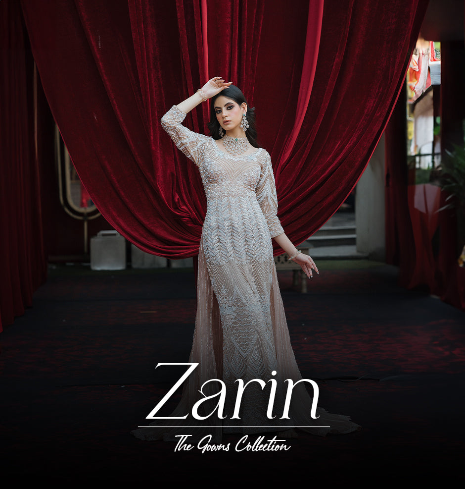 Zarin Collection - Exquisite Gowns for Roka, Engagement & Party Wear